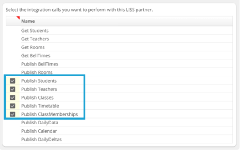 Timetabling Solutions (LISS) Configuration Guide – Edrolo